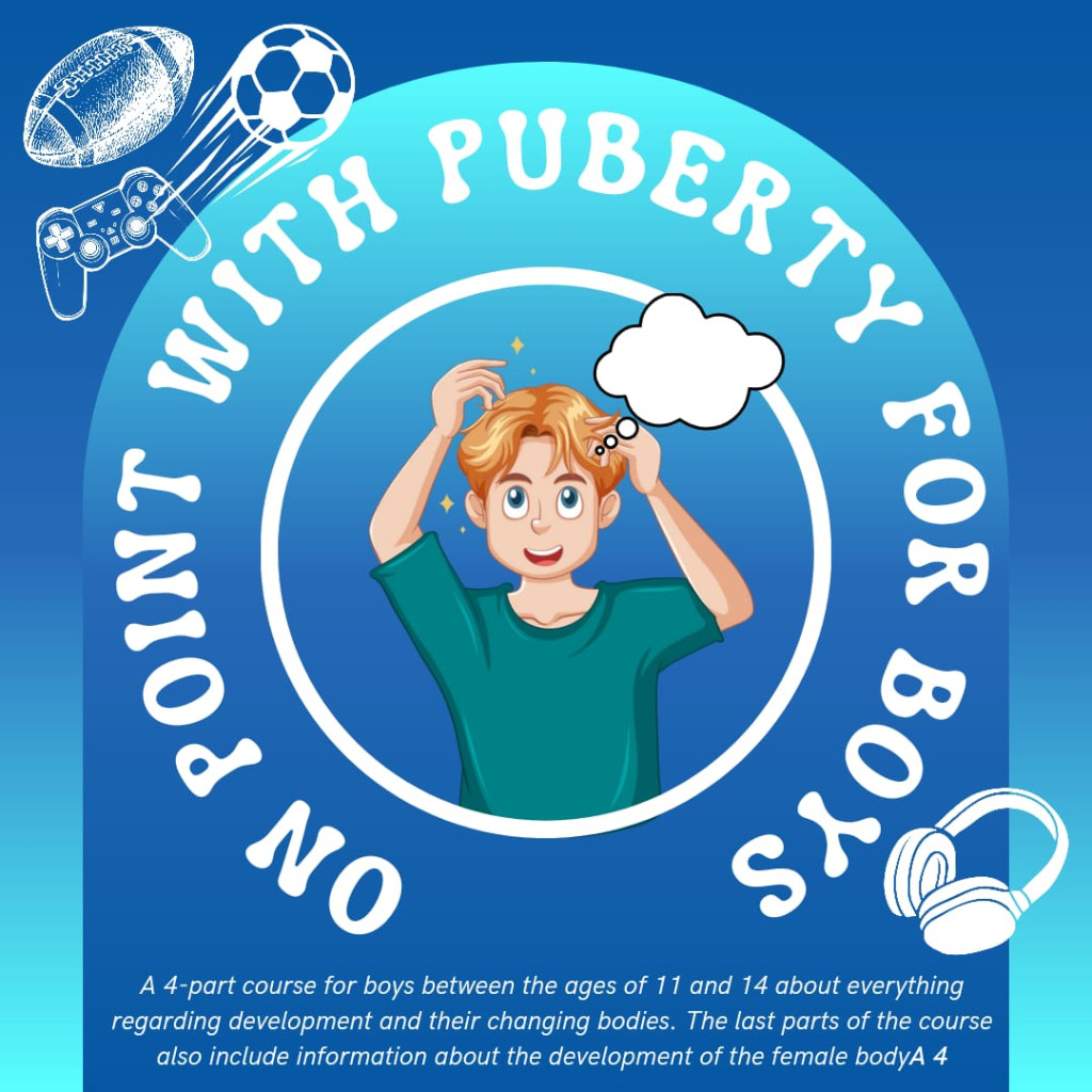 On point with puberty for BOYS | Gretha Wiid